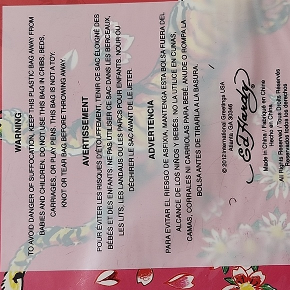 Ed Hardy | Other | Ed Hardy School Supplies Bundle File Folder Sticky ...